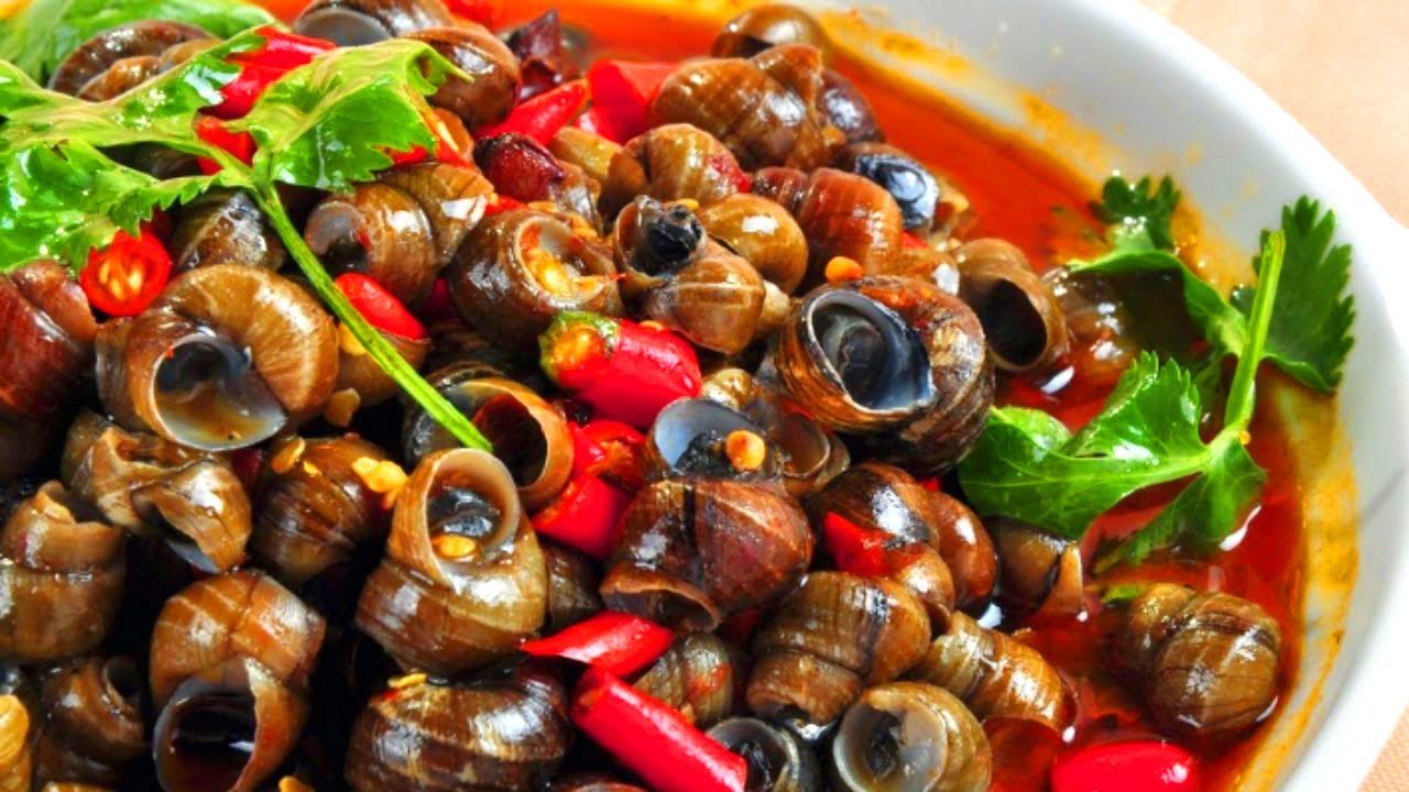 Receita de Caracóis com Malagueta - O Petisco Picante